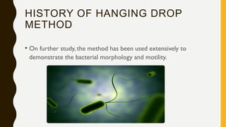 Hanging Drop Method_microbiology_KripaRaghunathan.pptx