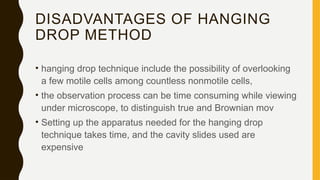 Hanging Drop Method_microbiology_KripaRaghunathan.pptx