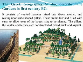 Hanging garden of babylone.ppt
