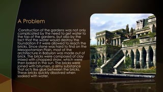 Hanging gardens of babylon | PPSX