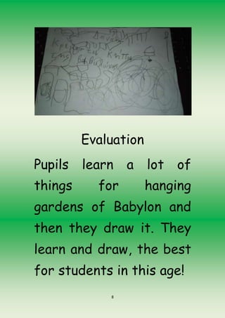 Hanging gardens of babylon | DOCX | Education