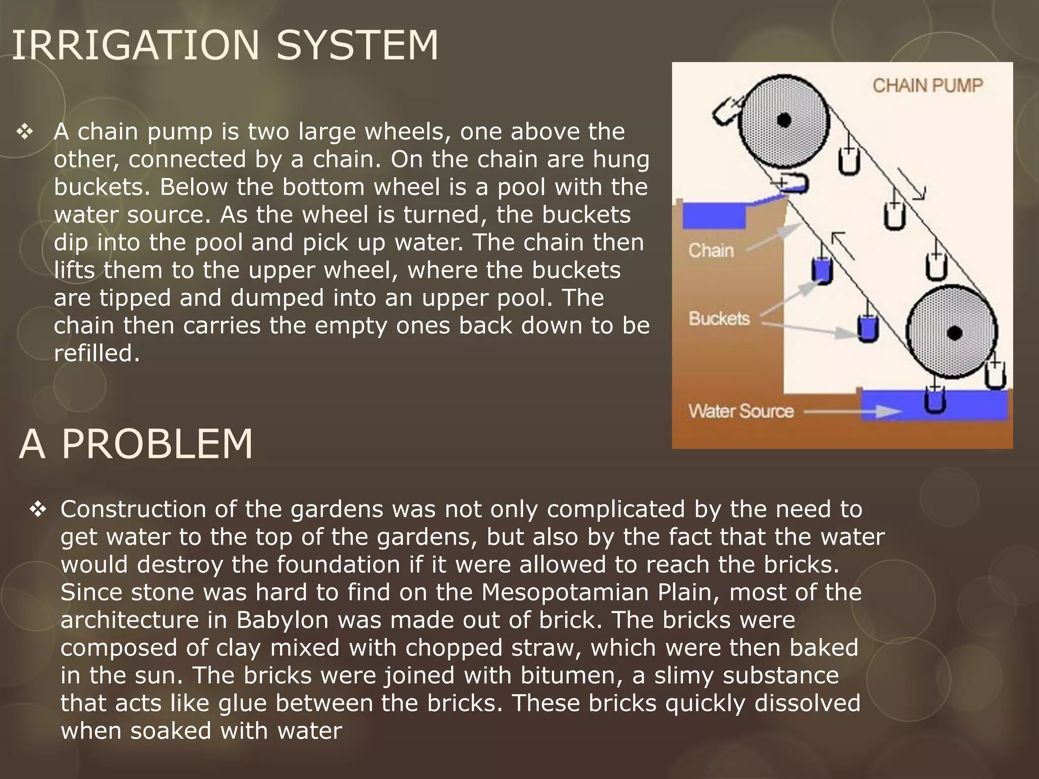 Hanging gardens of babylon, mesopotamia | PDF