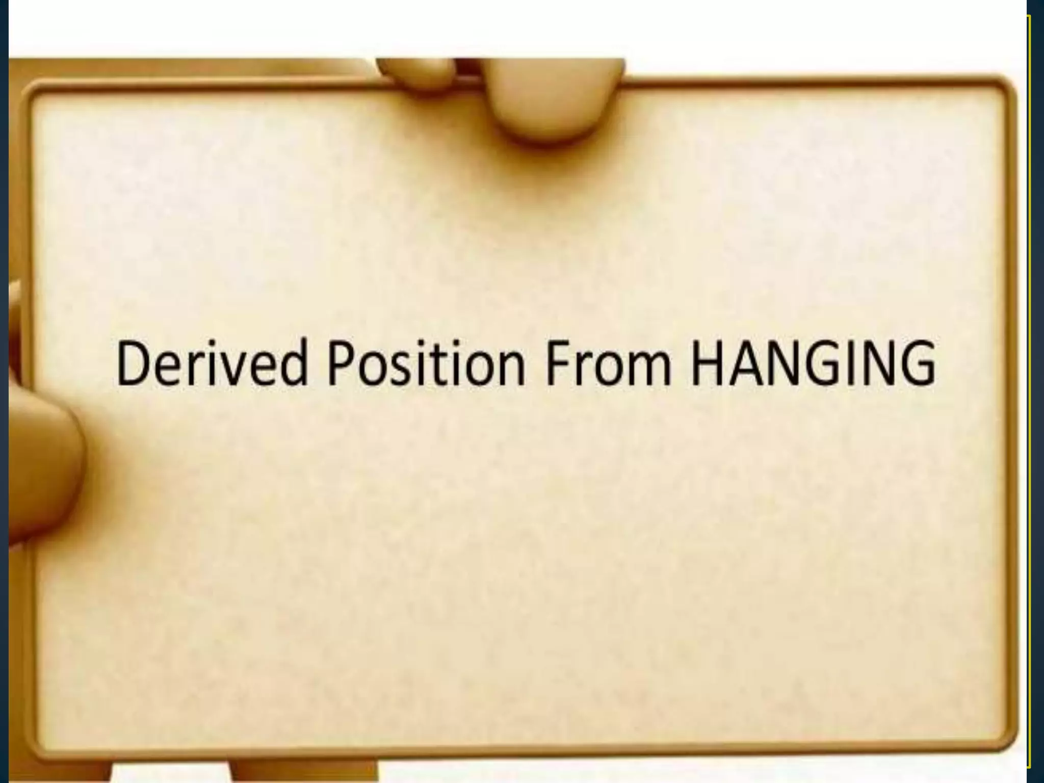Hanging position 1 | PPTX