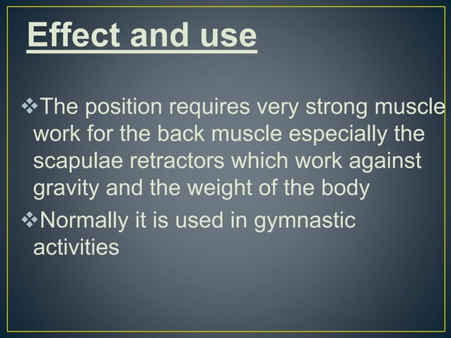 Hanging position 1 | PPTX