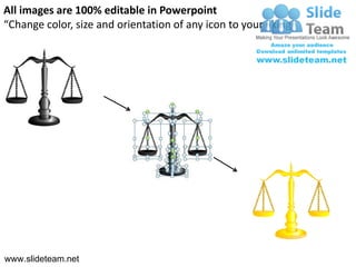 Hanging weighing scale measure powerpoint ppt slides. | PDF