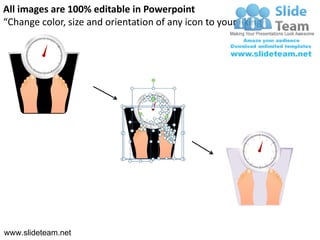 Hanging weighing scale measure powerpoint ppt slides. | PDF