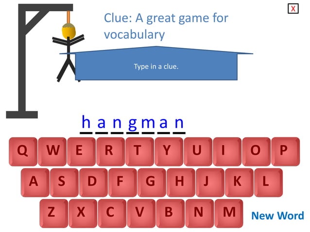 HangmanwithsetupInstructions (1).ppt | Board Games and Puzzles | Games and Puzzles