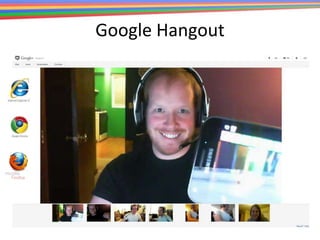 อบรมการใช้งาน Hangout | PPTX