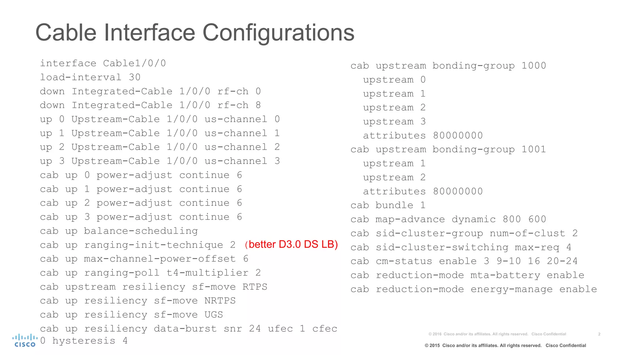 DOCSIS CMTS best practices and recommendations part 3 | PDF