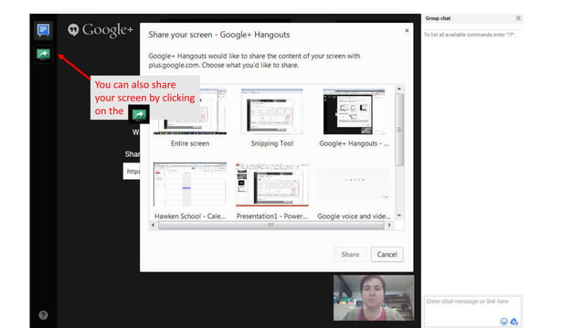 Hangouts tutorial | PPTX