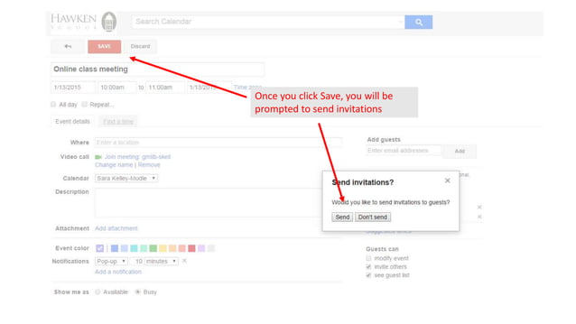 Hangouts tutorial | PPTX
