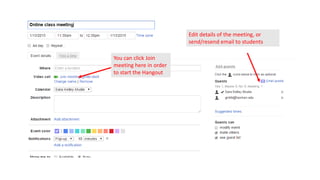 Hangouts tutorial | PPTX