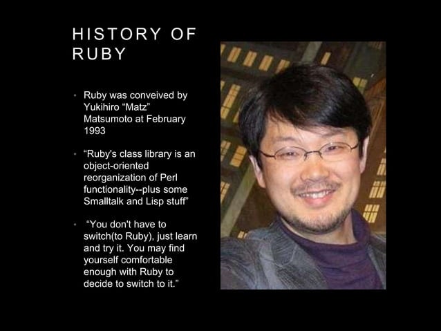 Hangout with ruby | PPT