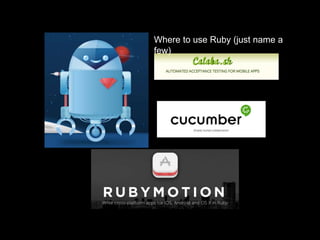 Hangout with ruby | PPT