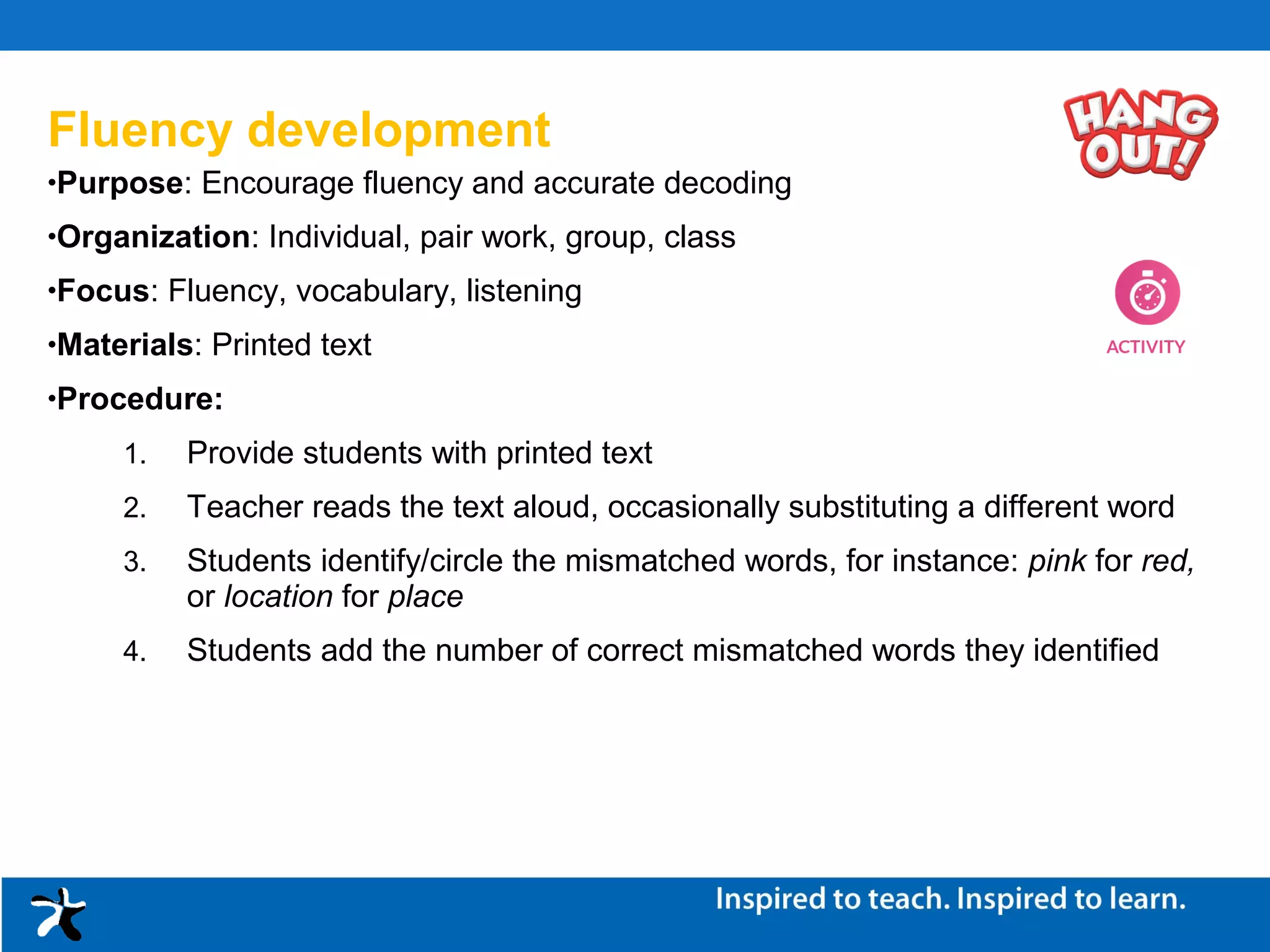 Hang out with the four strand theory!
