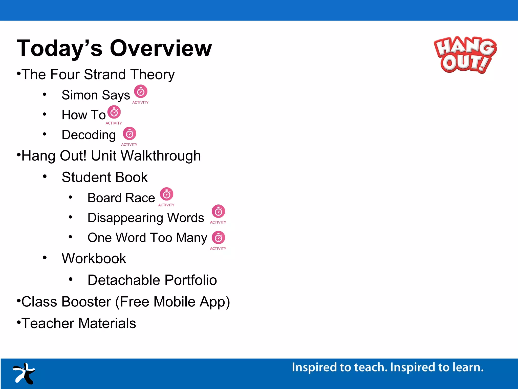 Hang out with the four strand theory!