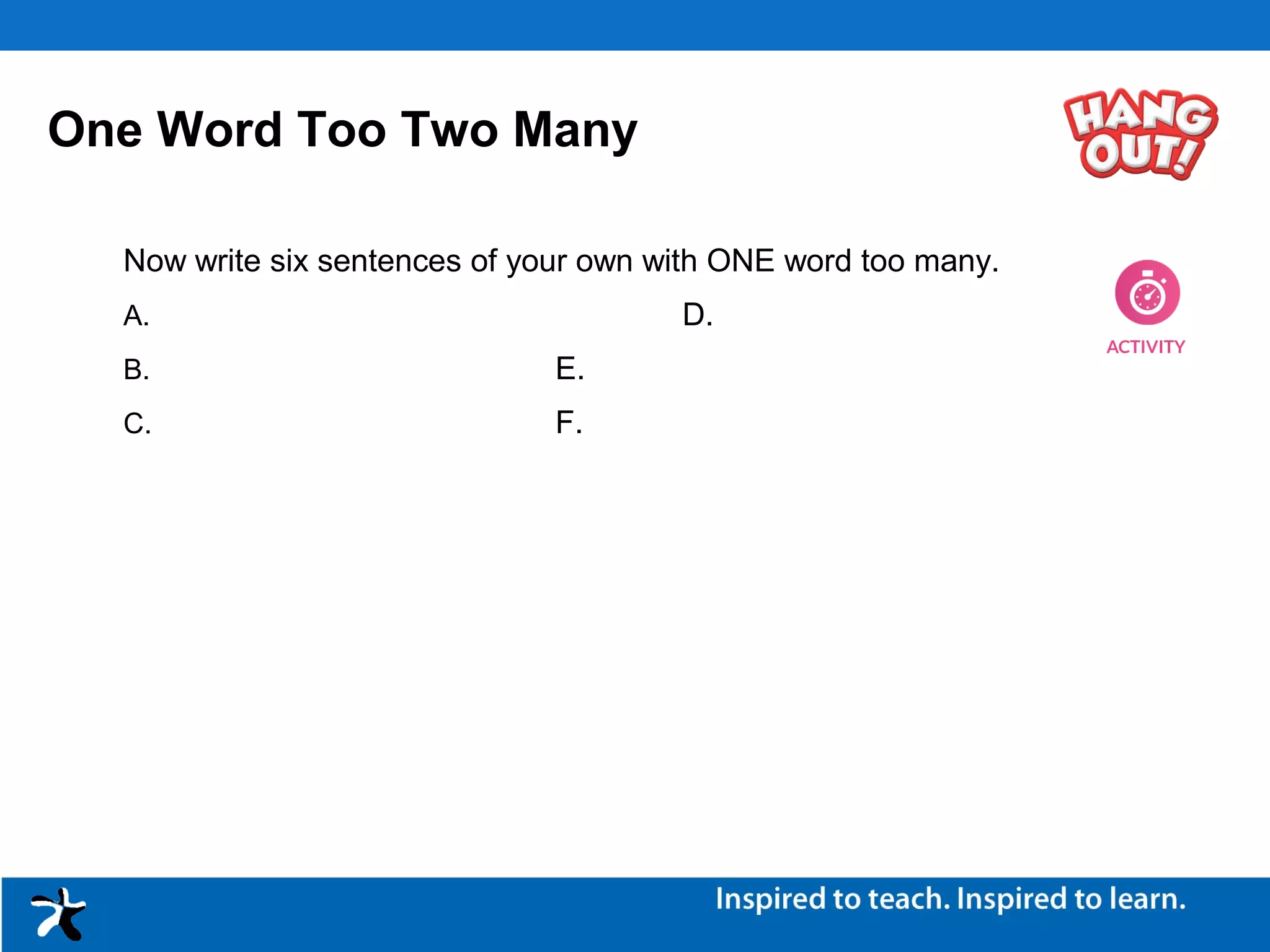 Hang out with the four strand theory!