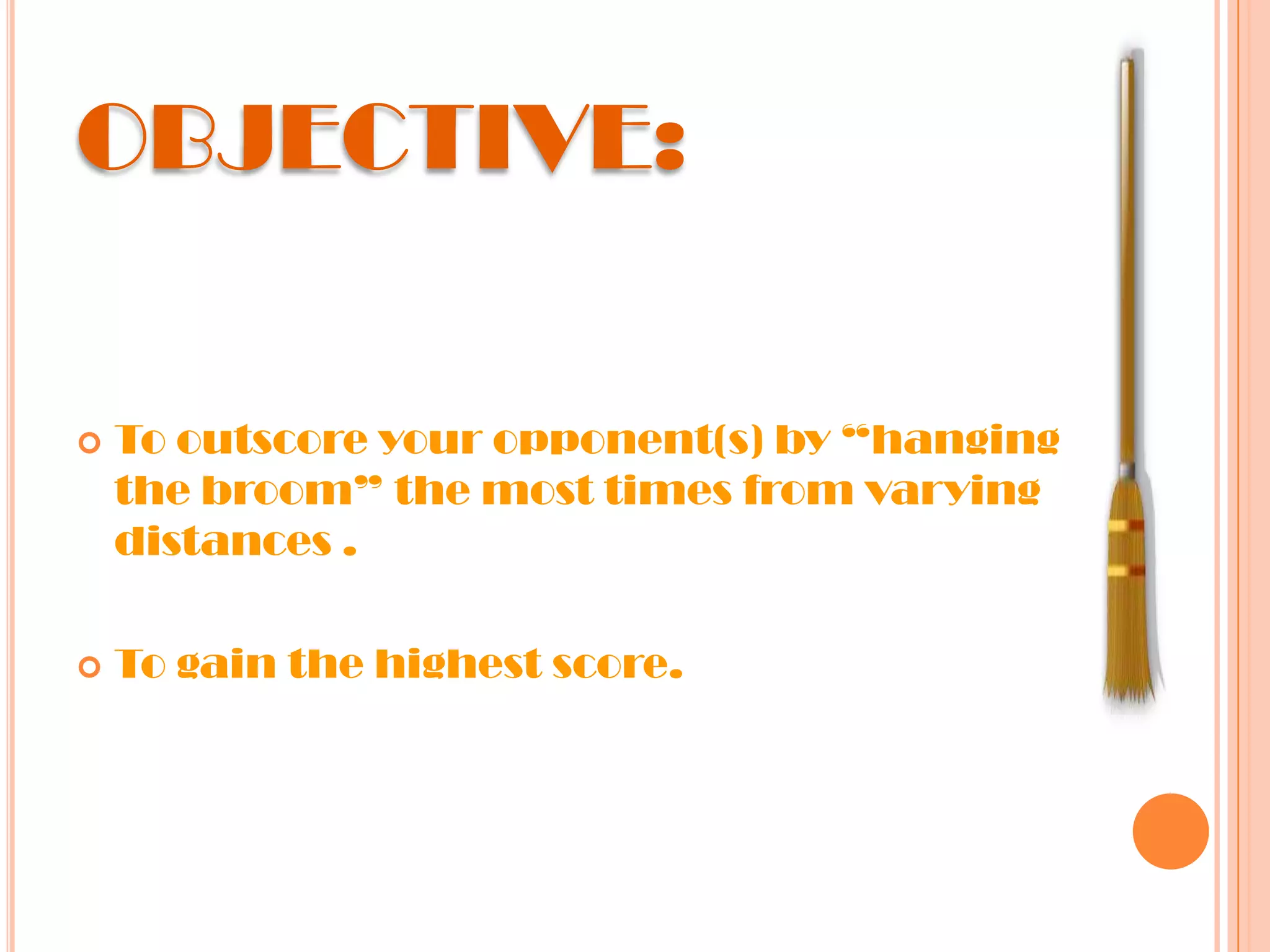 Hang the broom | PPT