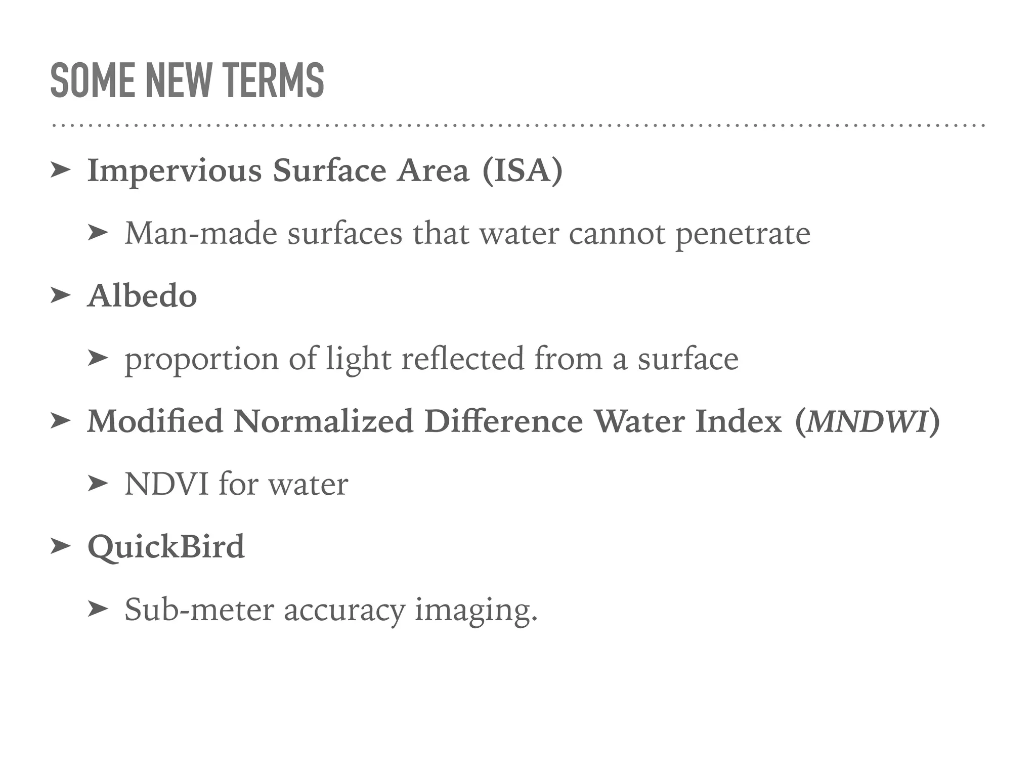 Remote Sensing Impervious Surfaces | PPT