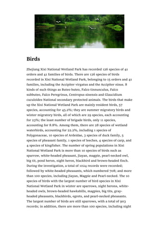 Hangzhou xixi national wetland park, zhejiang | PDF