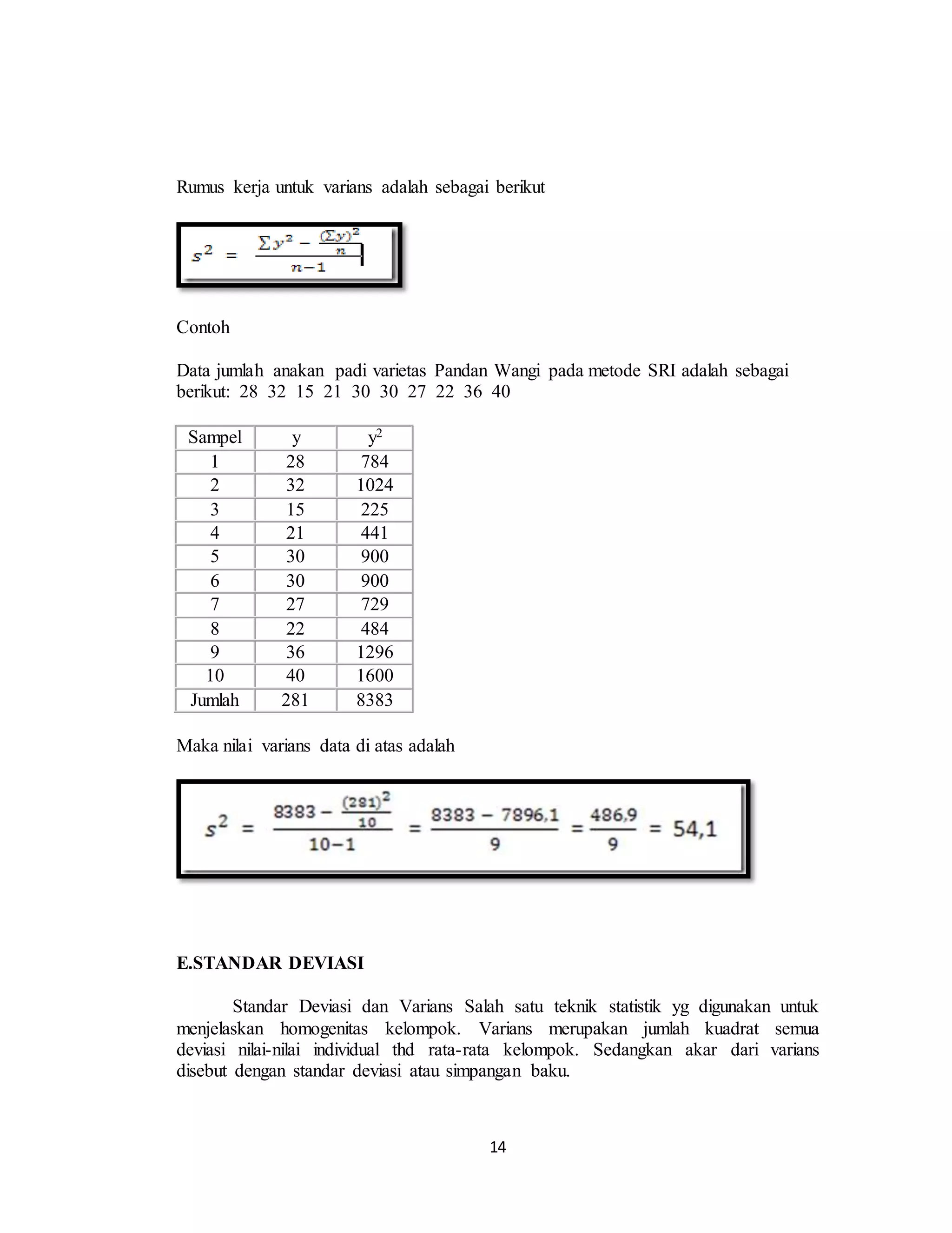 Makalah Statistika, Ekonomi dan Bisnis II | DOCX