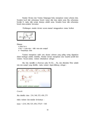 Makalah Statistika, Ekonomi dan Bisnis II | DOCX
