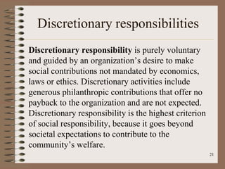 Corporate Social Responsibility and Stakeholders effect | PPTX