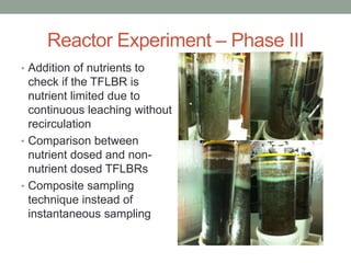 Evaluation of a Trickle Flow Leach Bed Reactor for Anaerobic Digestion ...