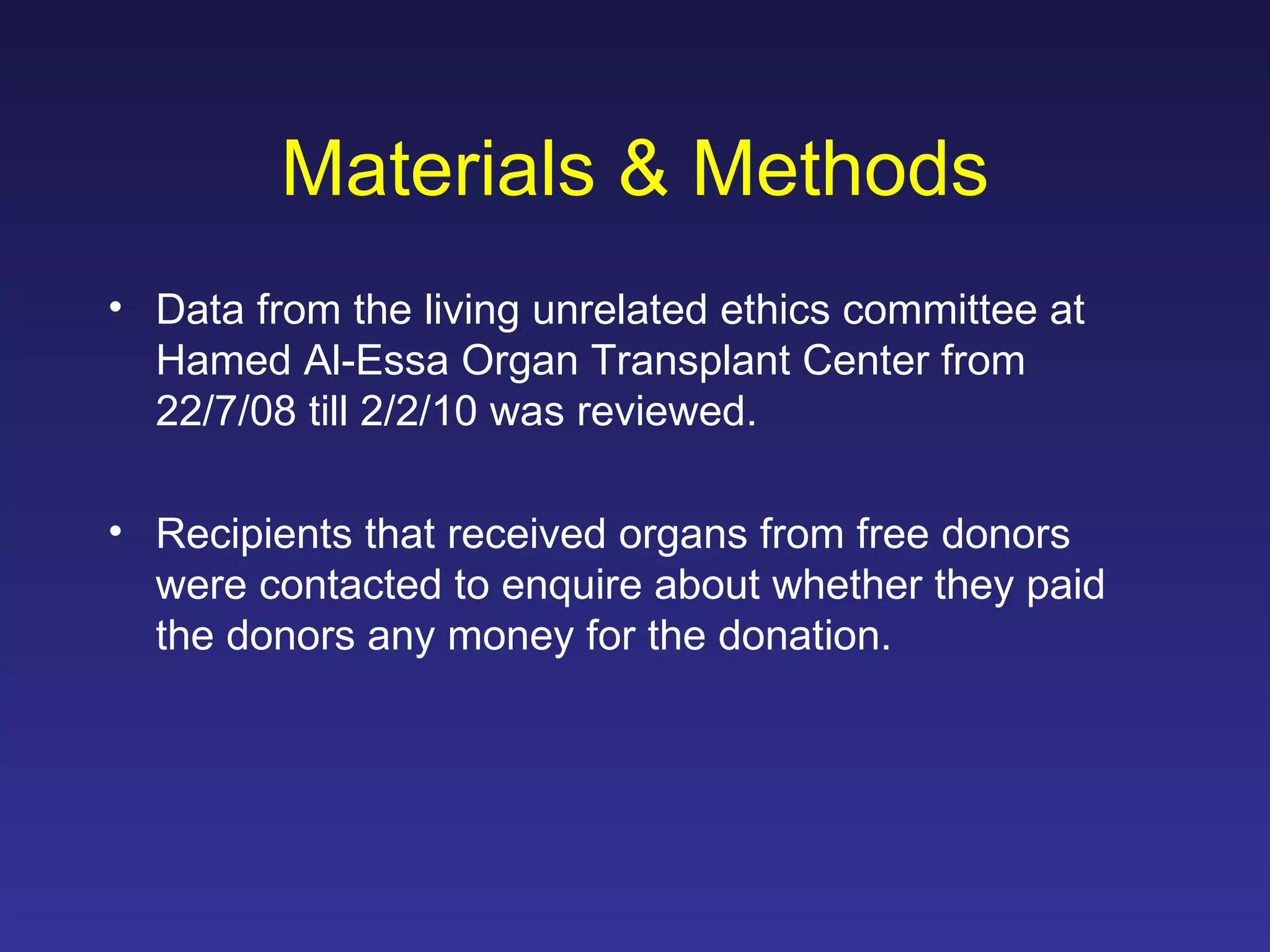 Hani Haider Kuwait - Wednesday 30 - Oral Presentations Misc. A | PPT