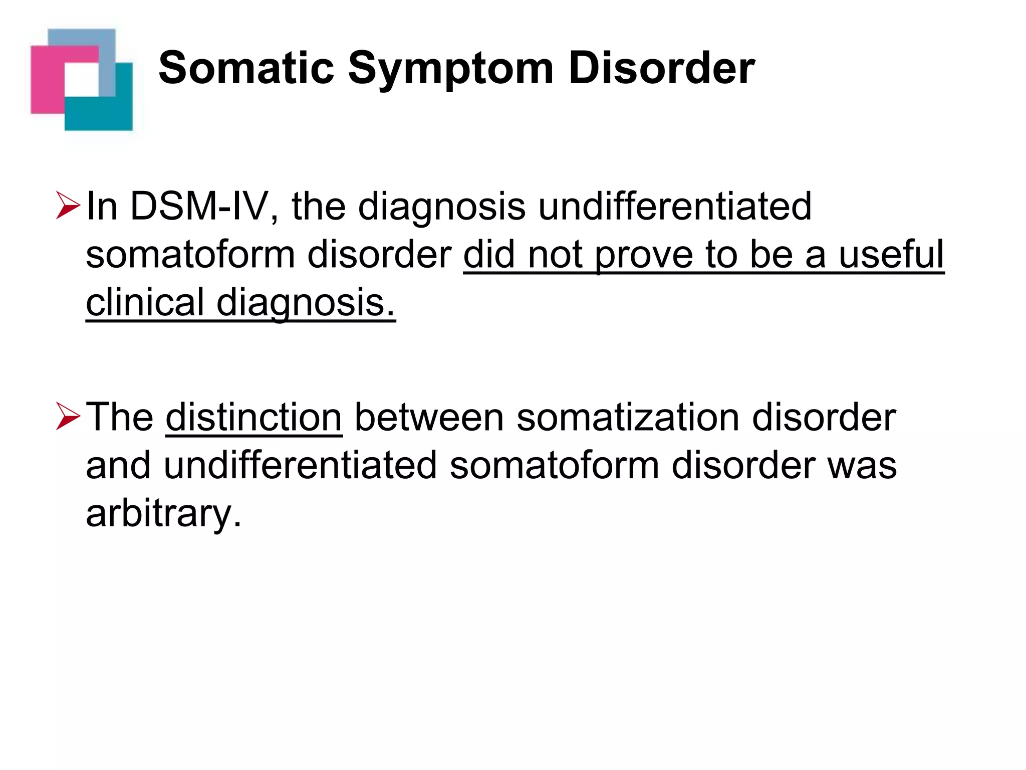 Hani hamed dessoki, dsm 5 somatic symptoms | PPTX