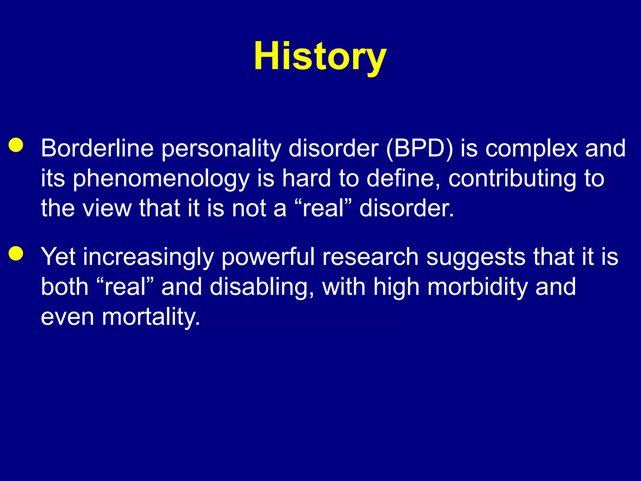 Hanipsych,, biology of borderline personality disorder | PPT