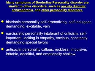 Hanipsych,, biology of borderline personality disorder | PPT