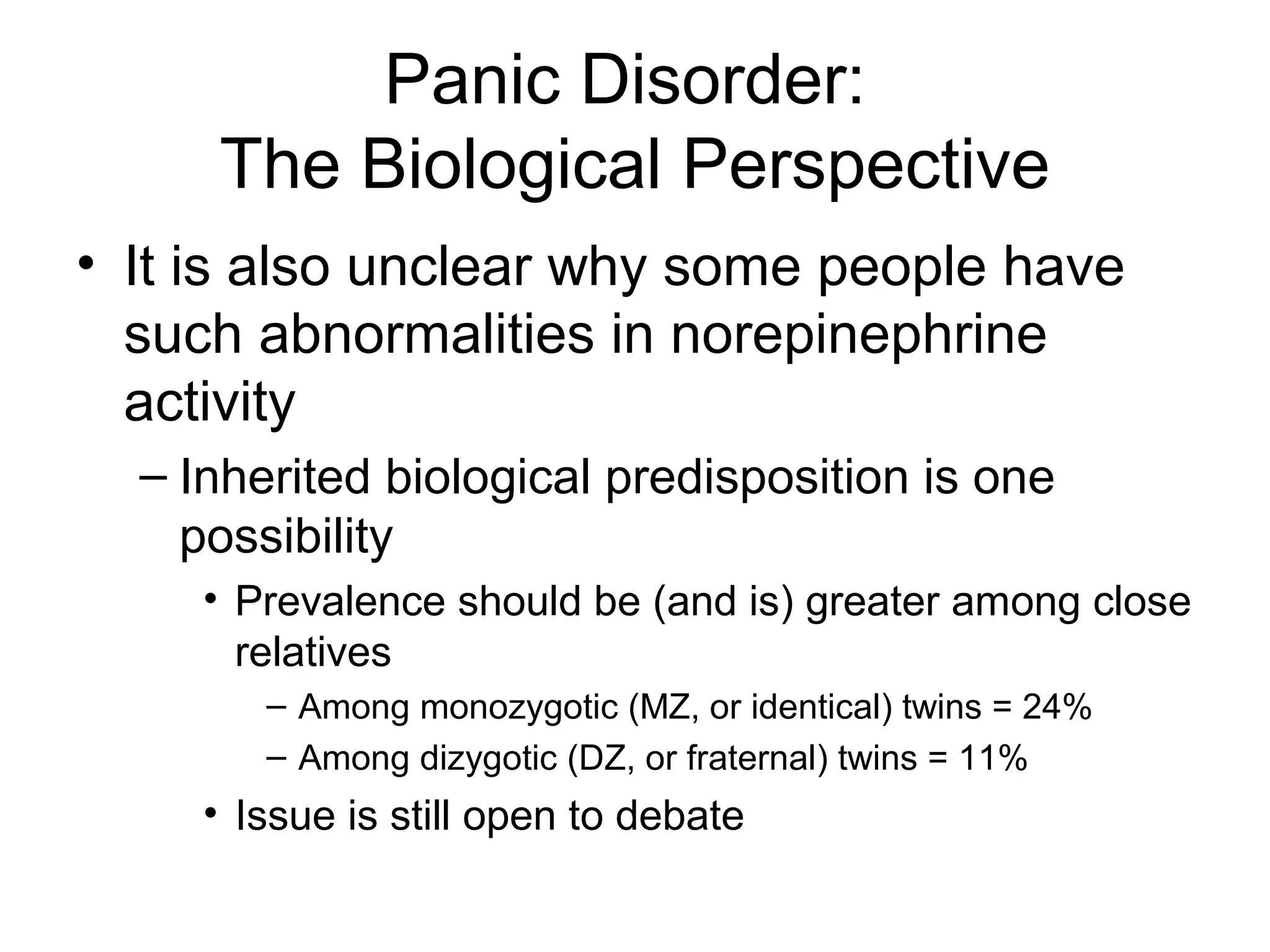 Hanipsych, biology of panic | PPT