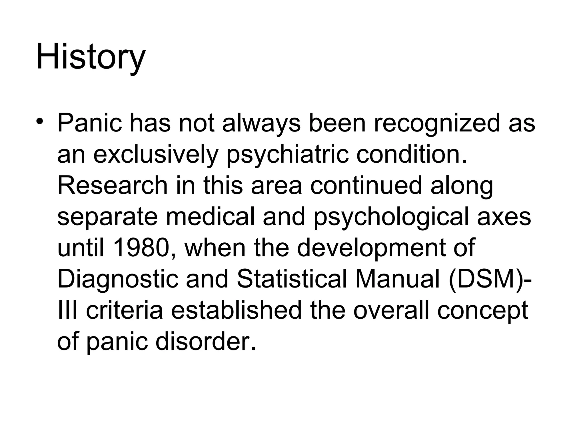 Hanipsych, biology of panic | PPT
