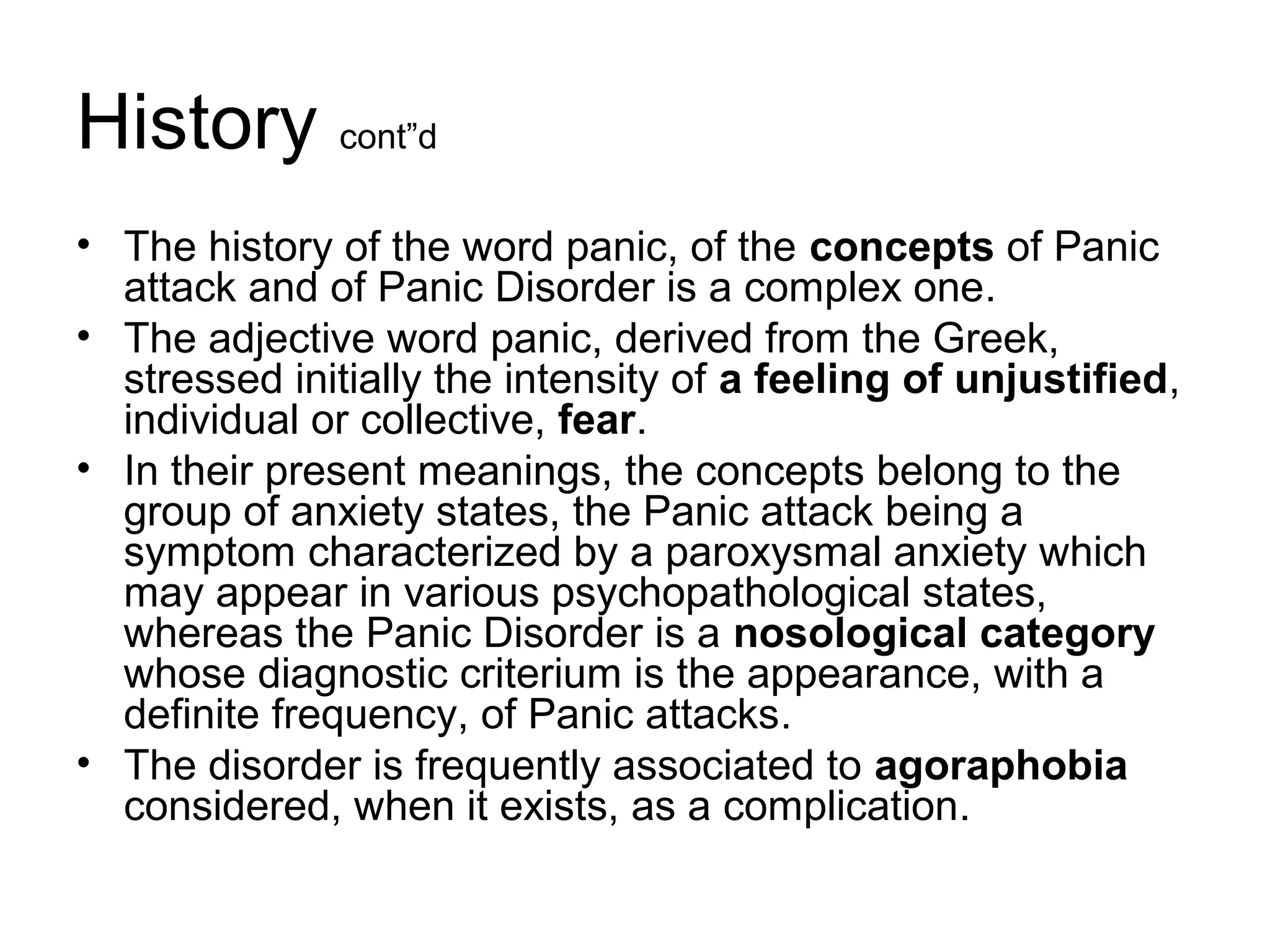 Hanipsych, biology of panic | PPT