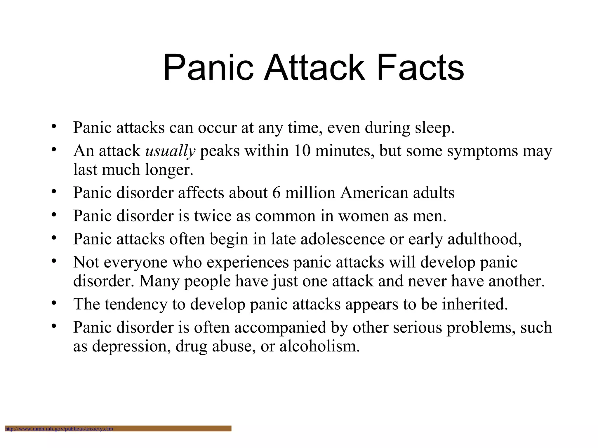 Hanipsych, biology of panic | PPT