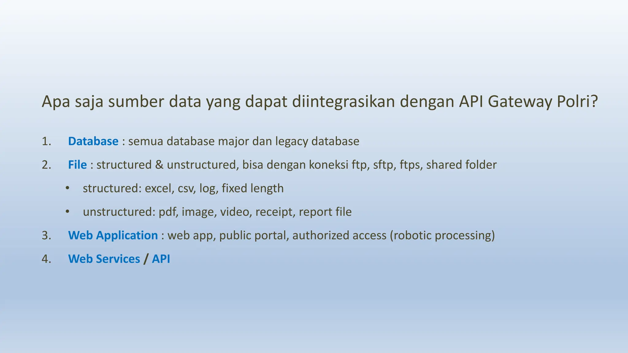 bahan belajar Application Programming Interface (API) Gateway | PPT
