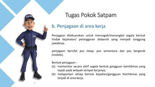 HANJAR TUGAS POKOK FUNGSI DAN PERANAN SATPAM | PPTX