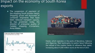 Hanjin presentation | PPTX | Logistics and Transportation Industry | Industries