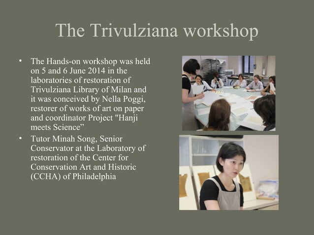 Hanji paper a new material from an old tradition | PPT