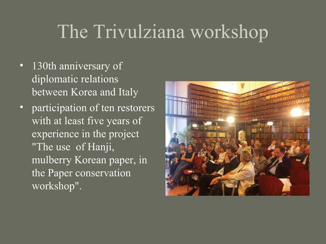 Hanji paper a new material from an old tradition | PPT