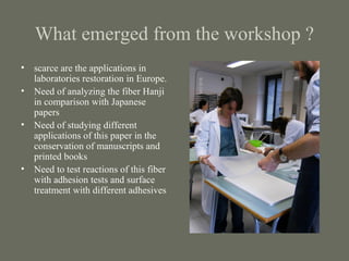 Hanji paper a new material from an old tradition | PPT