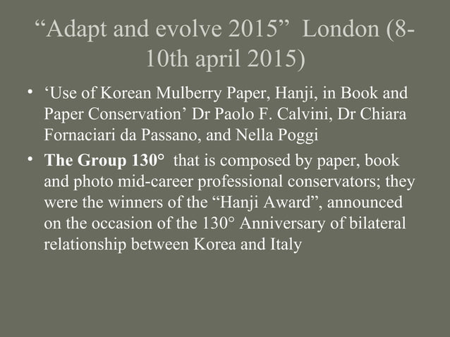 Hanji paper a new material from an old tradition