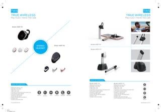 Hank audio product catalogue | PDF