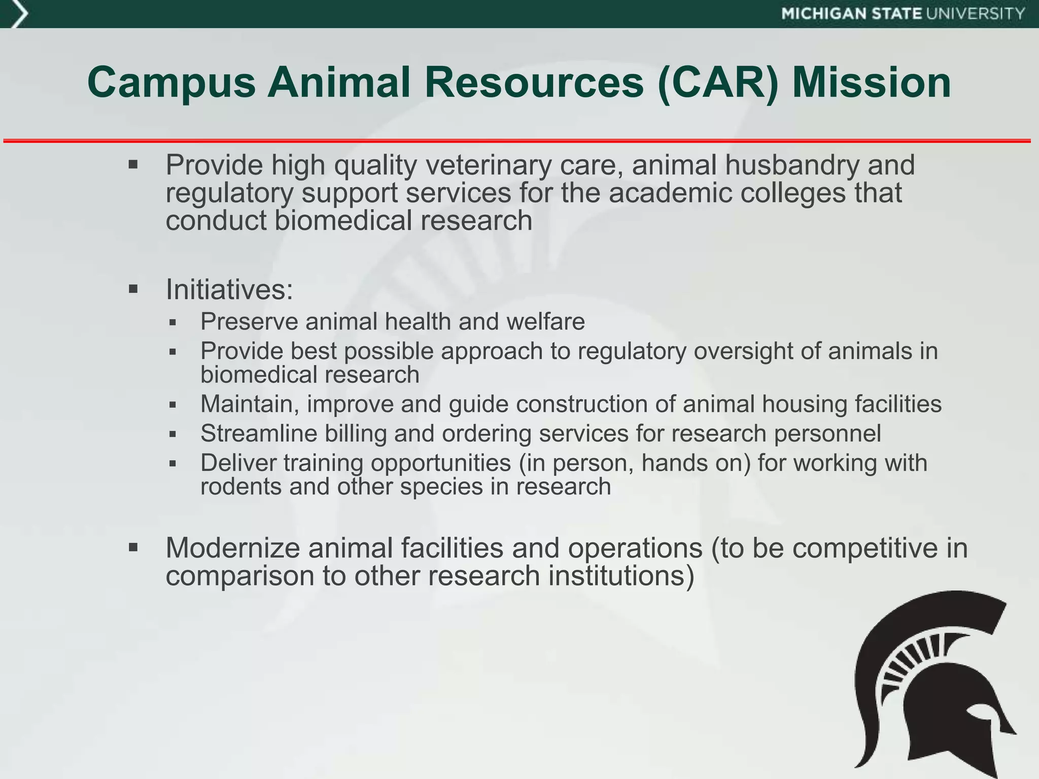 Campus Animal Resources | PPTX