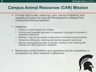 Campus Animal Resources | PPT