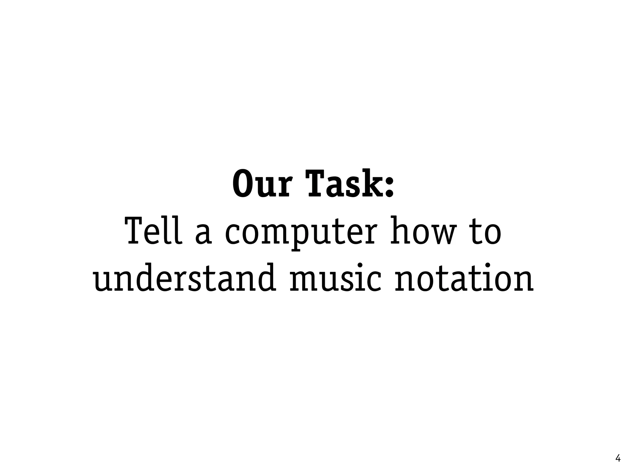 Mp25: Optical Music Recognition with Python | PDF
