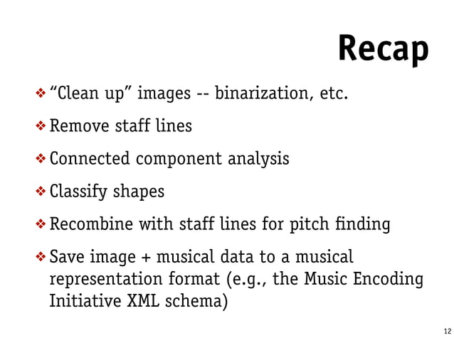 Mp25: Optical Music Recognition with Python | PDF | Technology & Computing