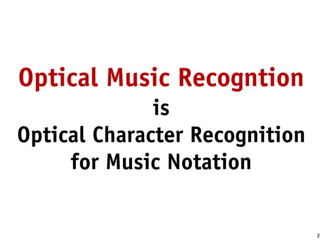 Mp25 Optical Music Recognition With Python Pdf Technology And Computing