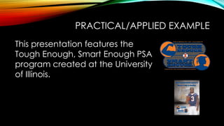 Hanna - student-athletes and PSAs | PPTX | College Sports | Sports